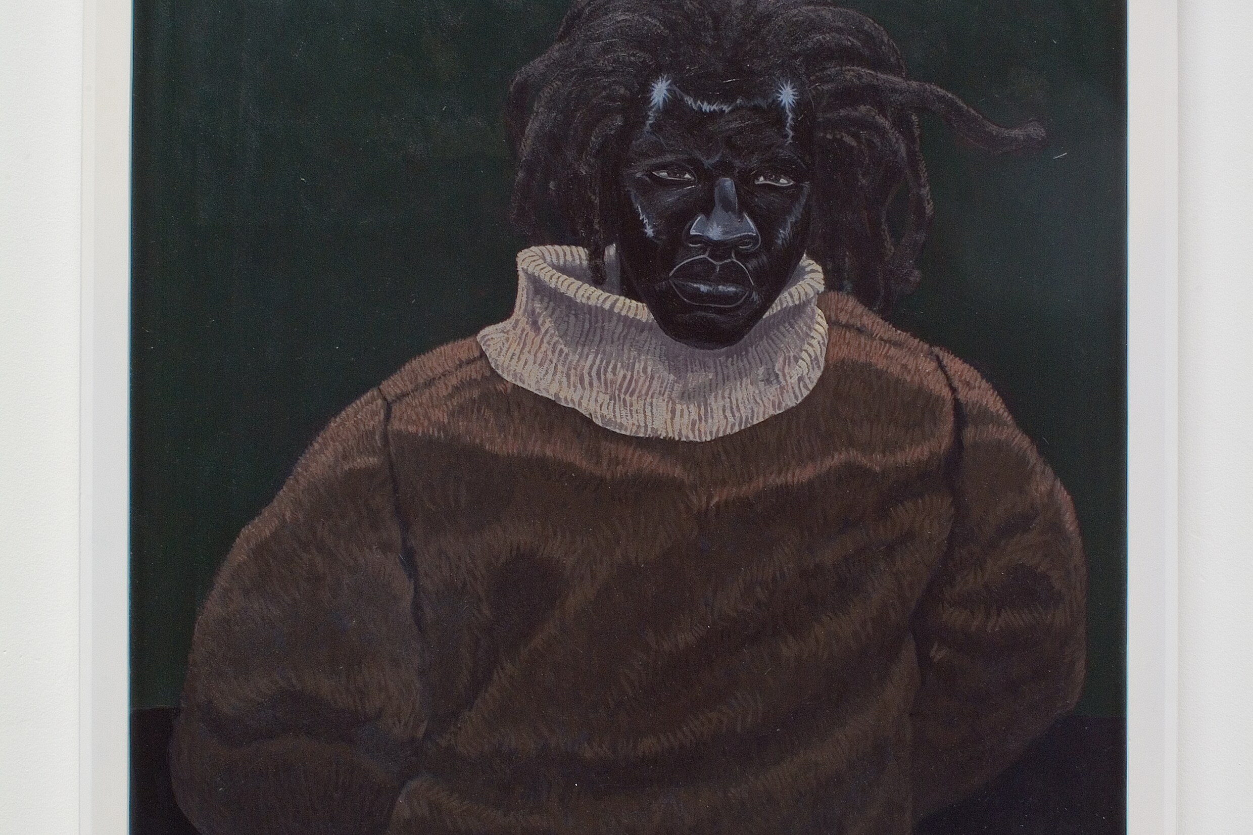 Boze, zwarte man: een nieuw gedicht van Babs Gons bij een kunstwerk van ...