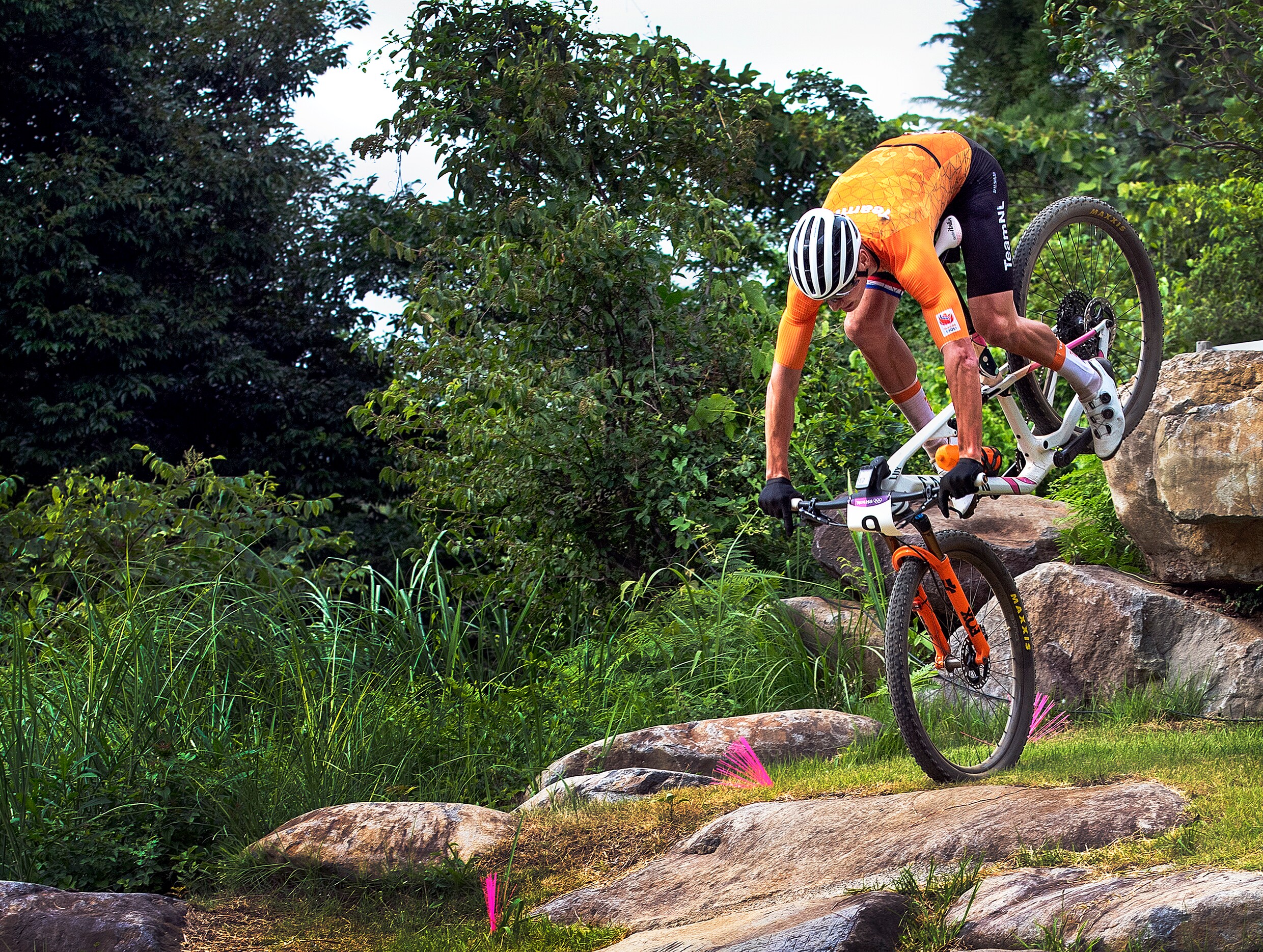 Paard op het parcours, streaker in de baan; het kan je als sporter ...