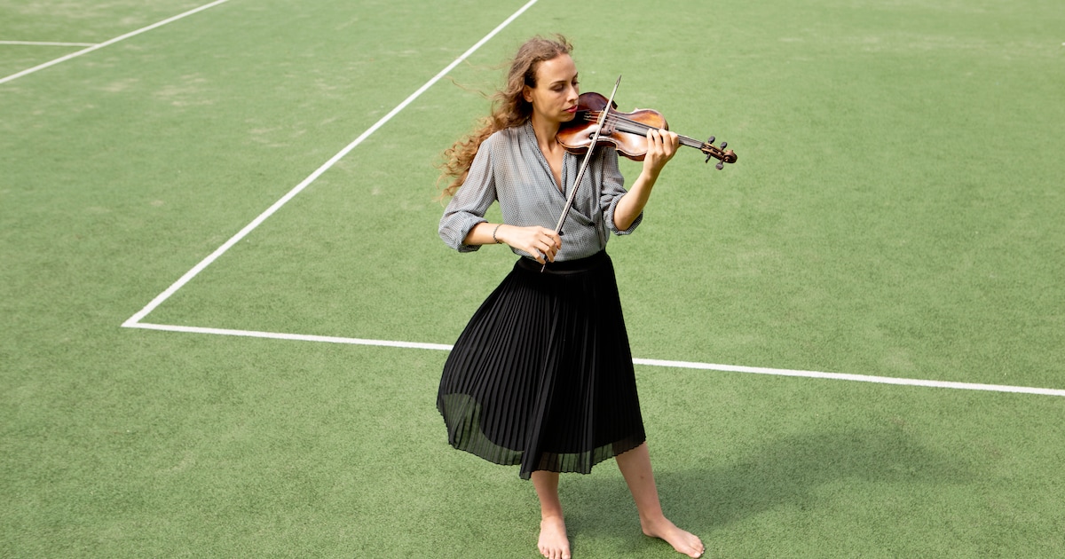 Barokviolist Eva Saladin laat zich inspireren door haar toehoorders ...