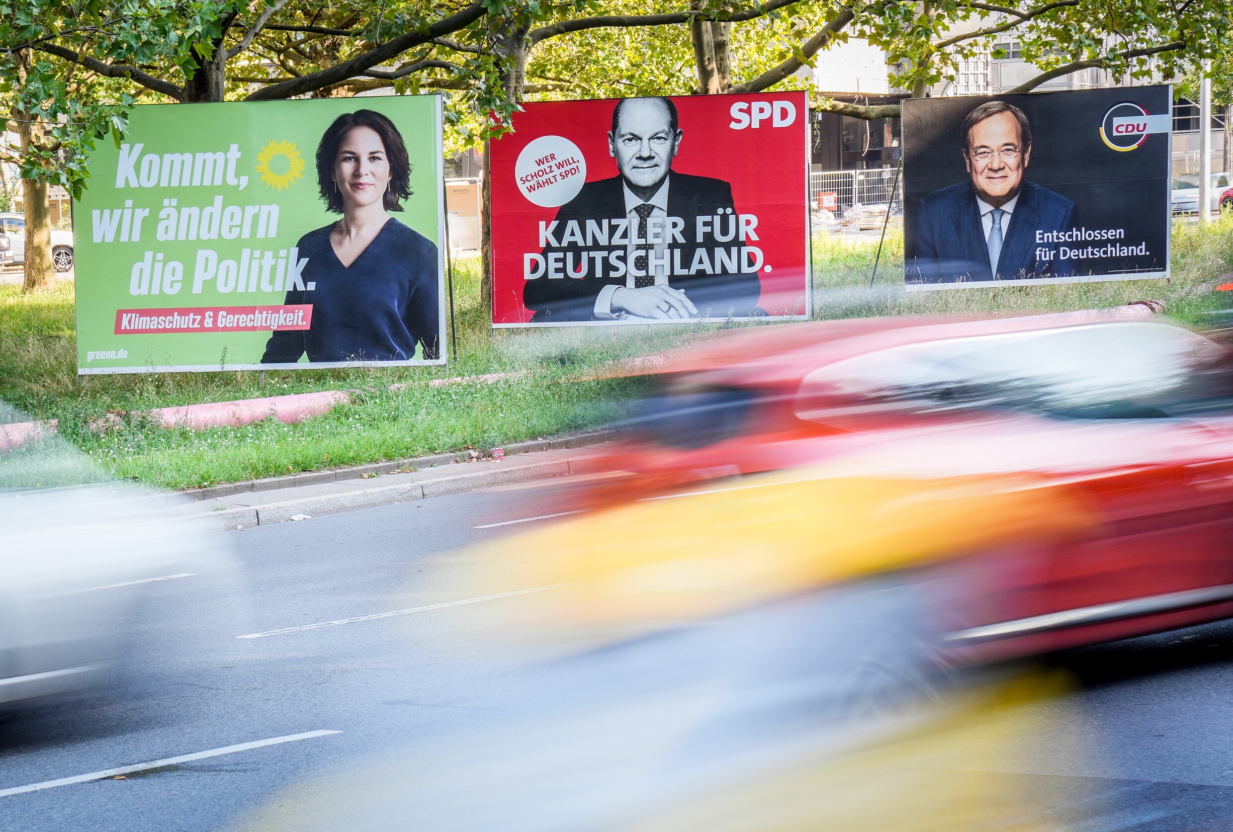 Ja, de Duitse verkiezingscampagne is spannend, maar de peilingen ...