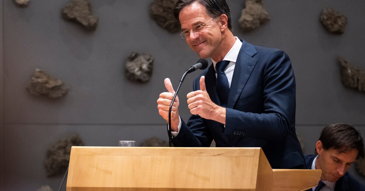 Mark Rutte maakt van zijn debat een therapiesessie | de Volkskrant
