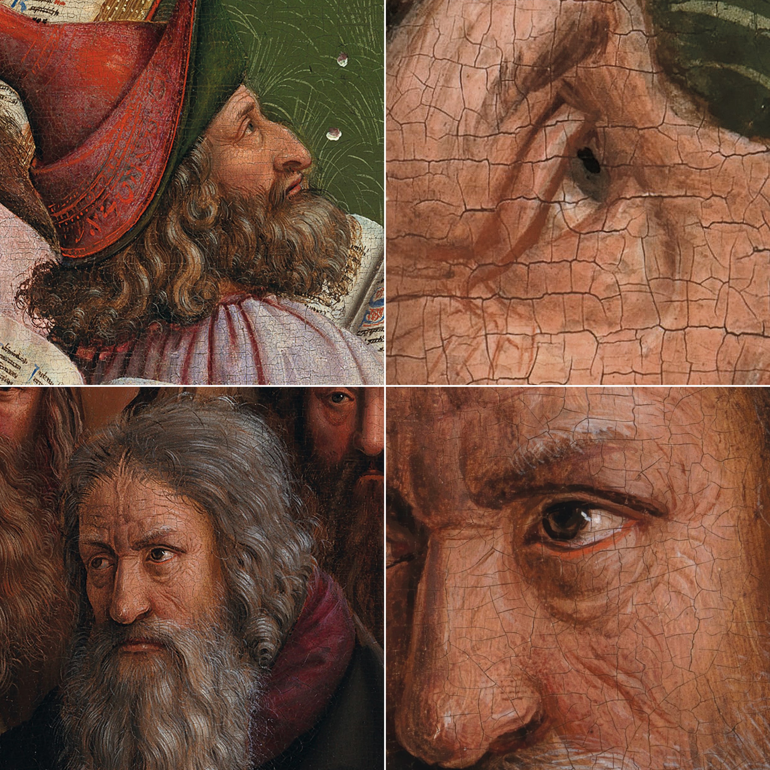 Eindelijk is duidelijk welke Van Eyck welk deel van Het Lam Gods ...