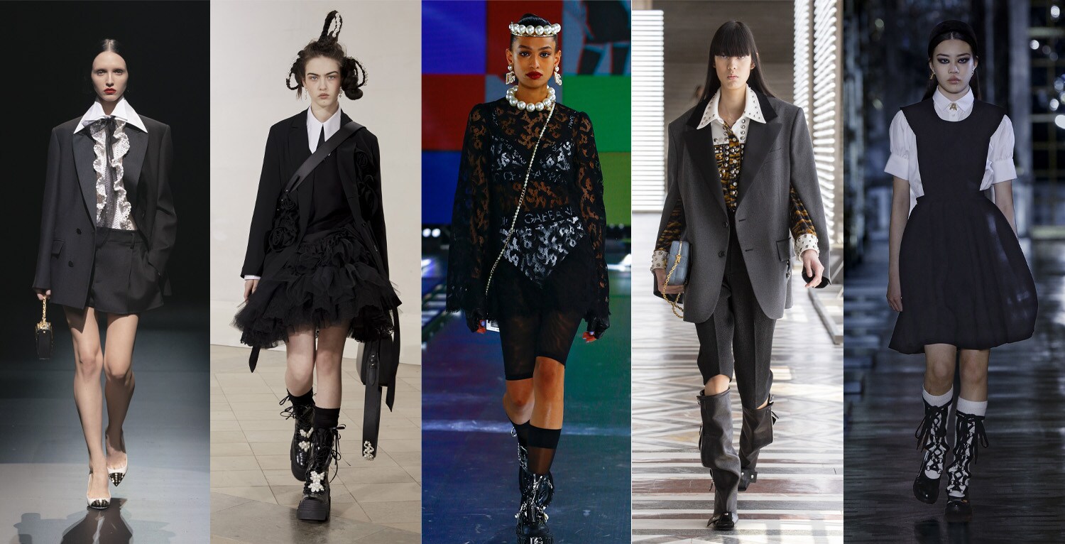 Heks en schoolmeisje tegelijk: dat is deze herfst dé dracht | de Volkskrant