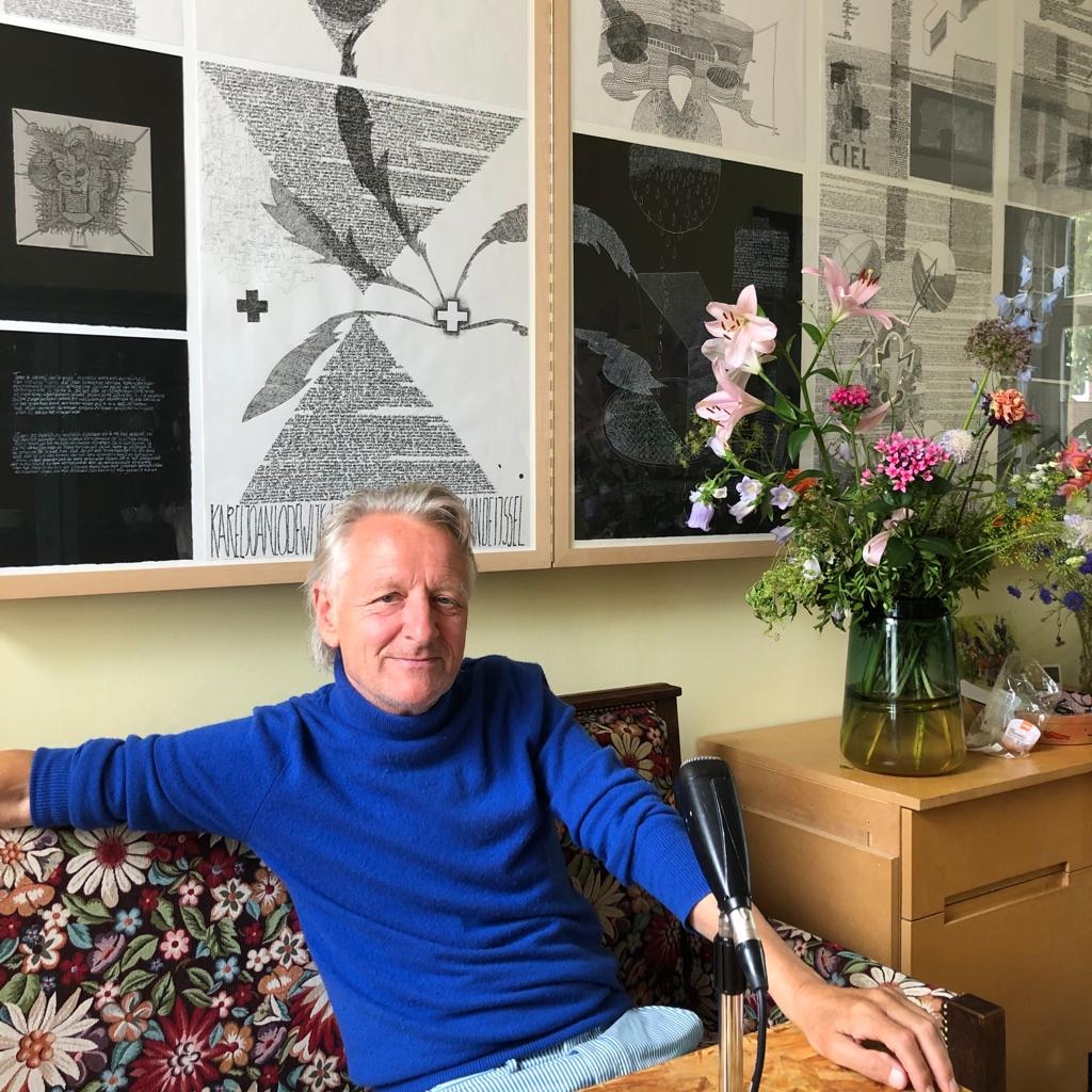 Podcast met Jeroen van Merwijk (1955-2021) over leven, dood, kunst en ...