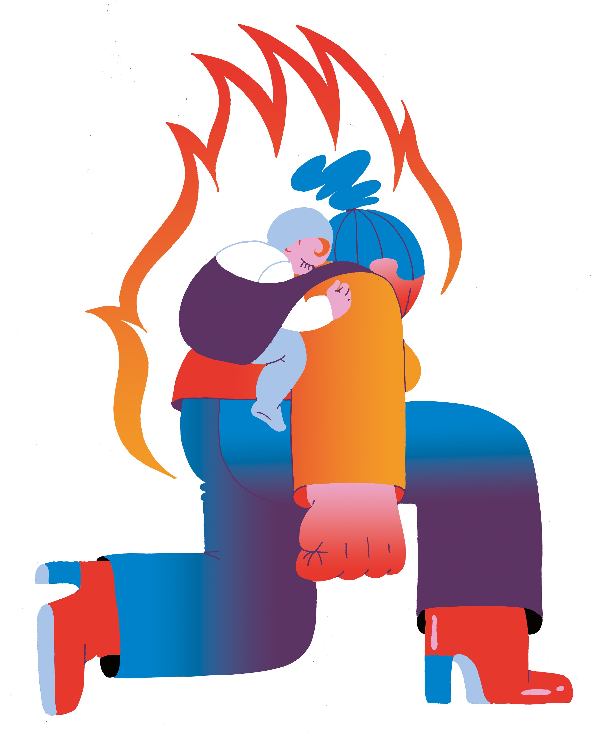 Nee, ik bén niet depressief. Ik ben boos. En mijn woede is er niet voor ...