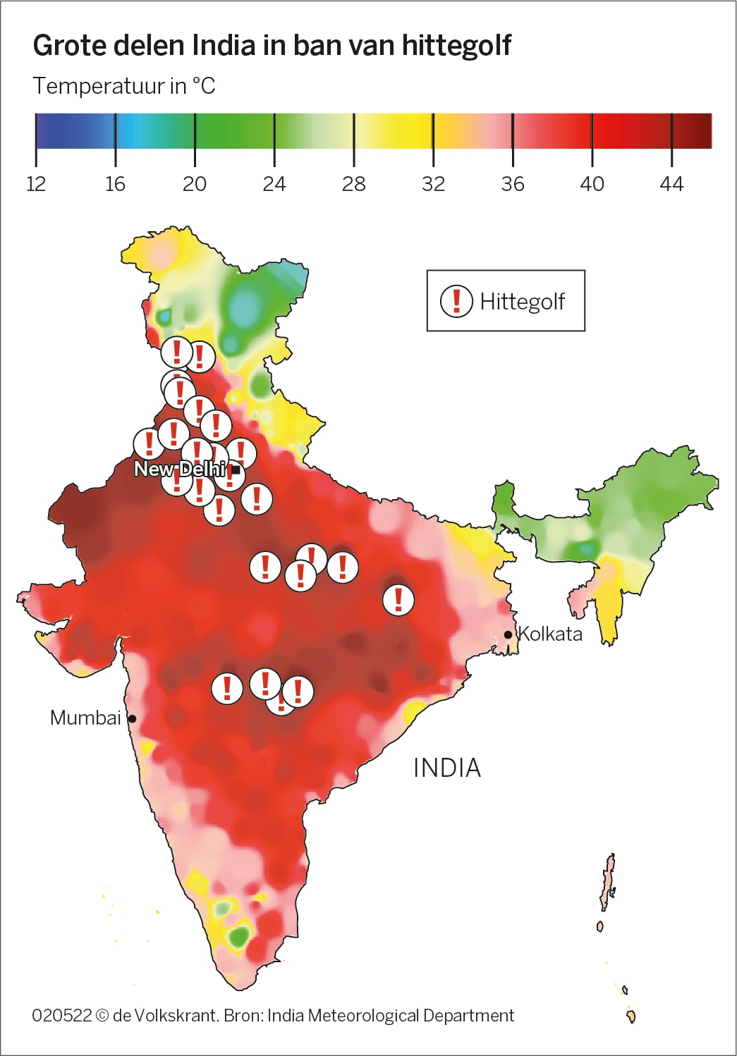 Hittegolf in India en Pakistan: smeltende gletsjers en tegenvallende ...