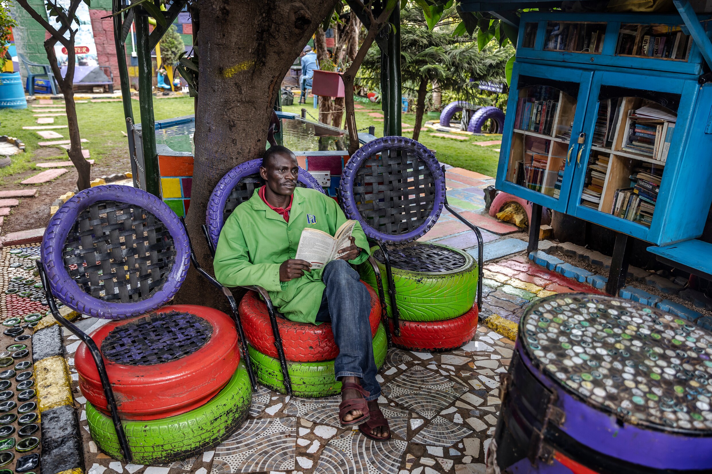 Van Keniaanse gangster tot buurtactivist: Evans vergroent zijn sloppenwijk | de Volkskrant