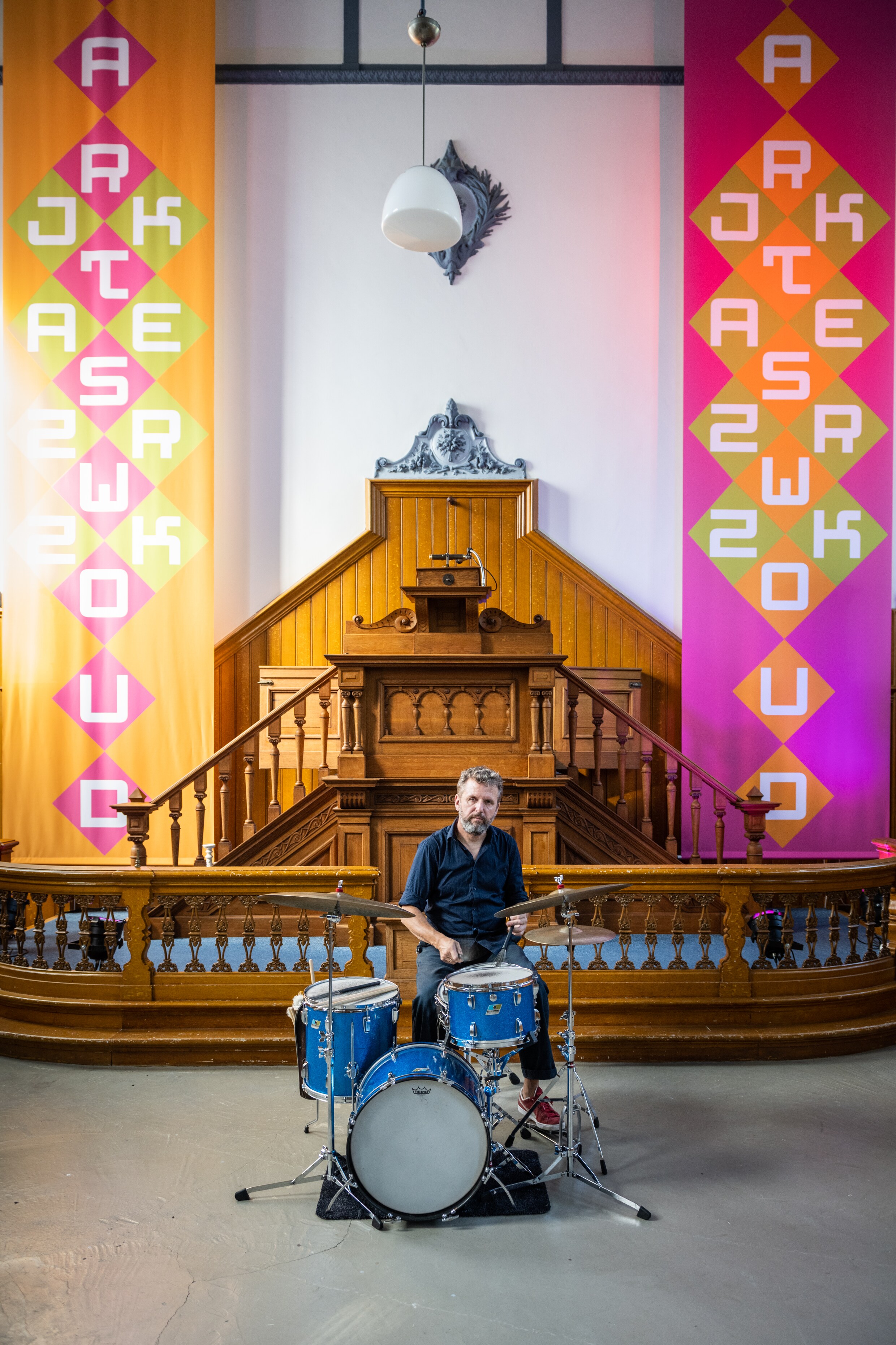 Jazzdrummer Joost Patocka richtte in een kerkje zijn eigen festival op ...