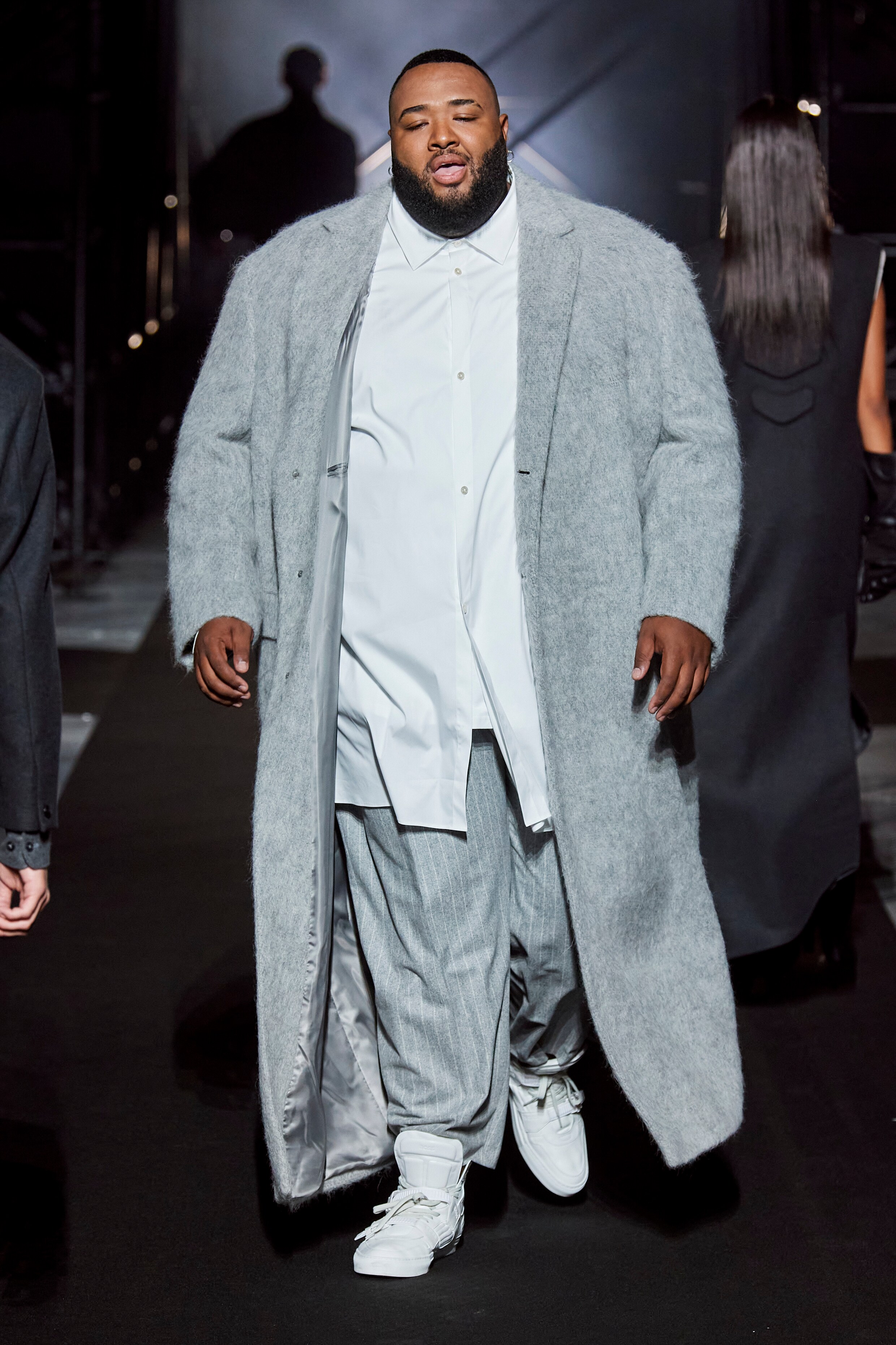 Tijdens de modeweek in Milaan werd inflatie letterlijk genomen ...