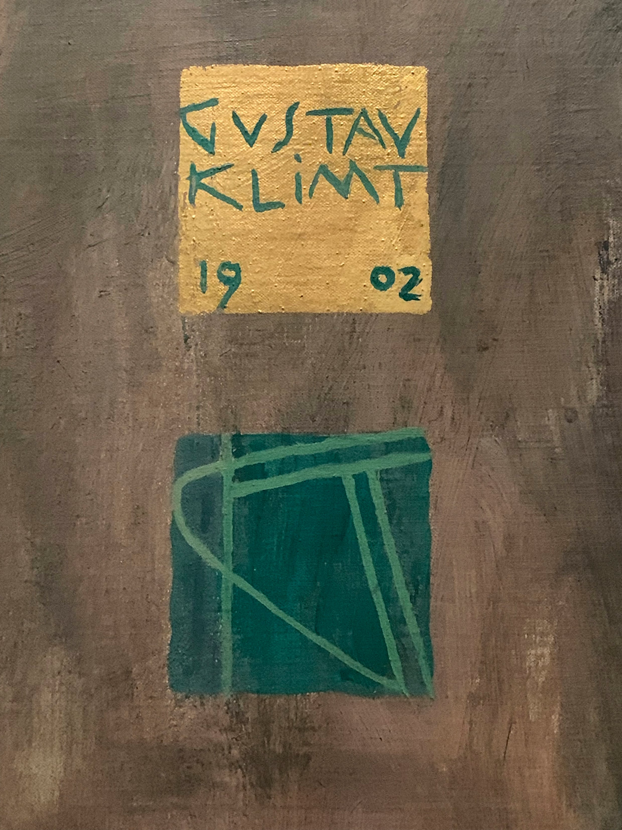 Met logo’s maakte Gustav Klimt een merk van zijn naam | de Volkskrant