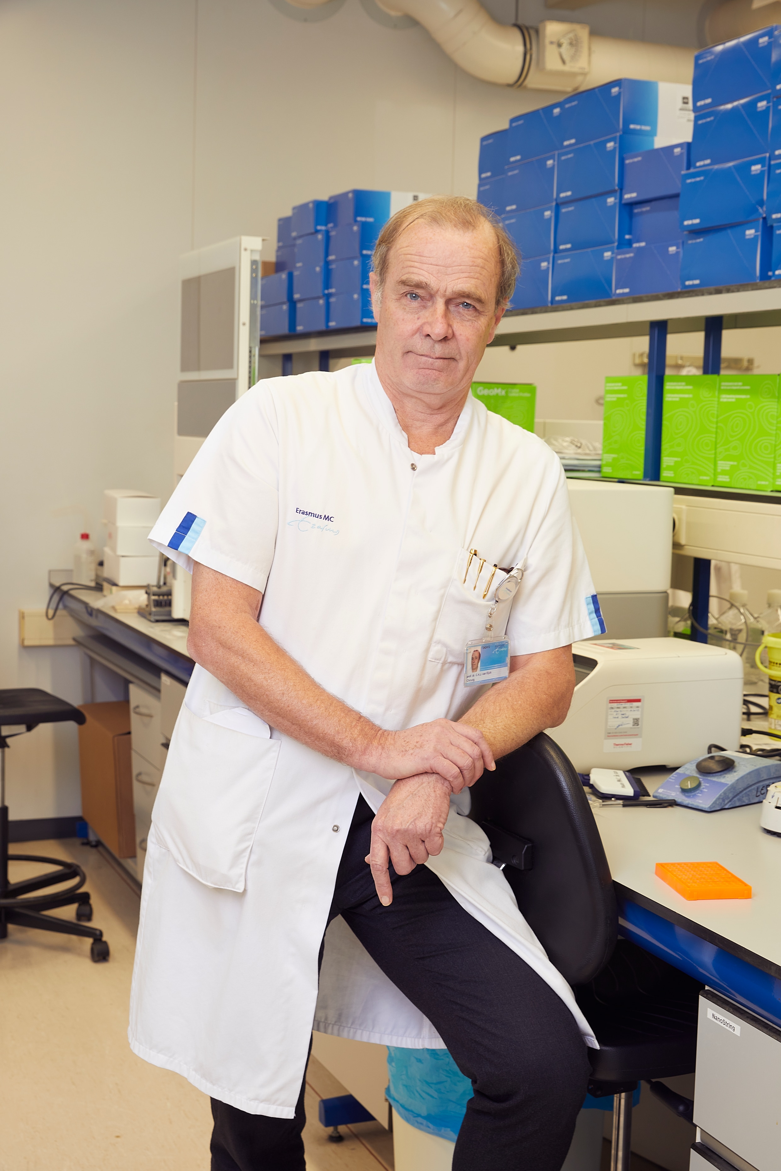 Dokter Casper van Eijck, behalve gepassioneerd nu ook gepensioneerd ...