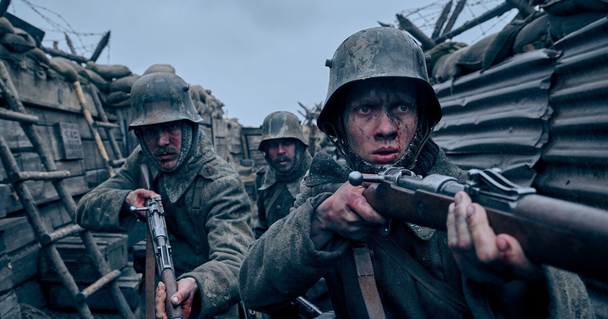 In ‘Im Westen nichts Neues’ is het grimmige slagveld een elegant ...