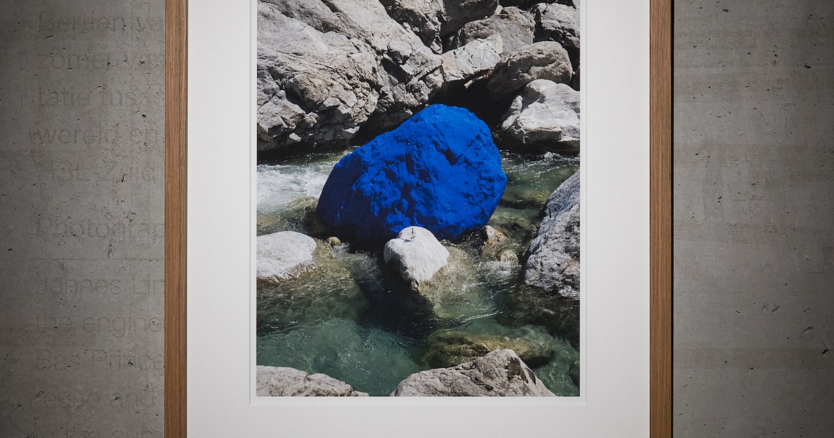 Rein Kooyman beschilderde rotsen in de Alpen; een ‘zinloos’ project dat ...