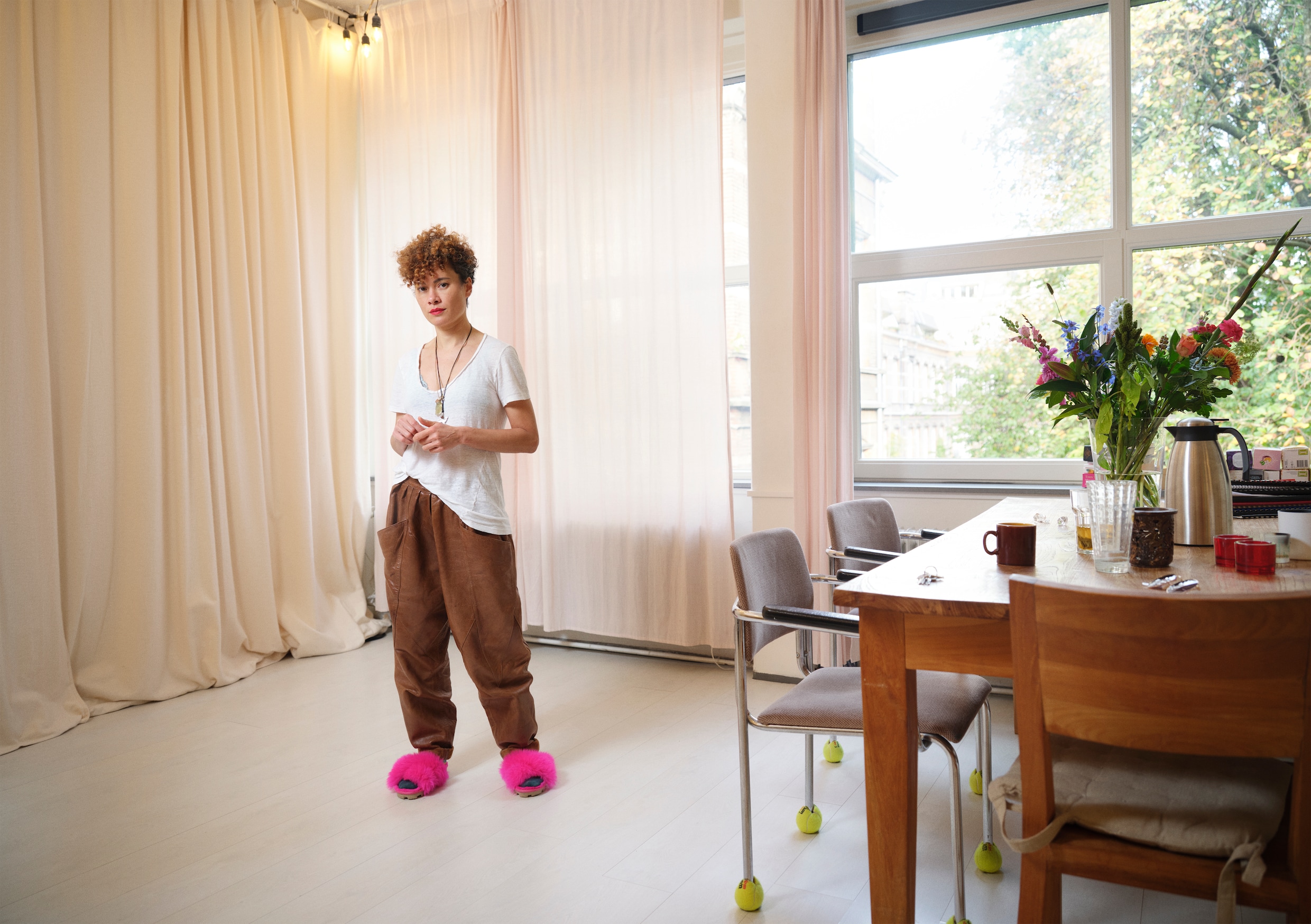 Het leven gaat door, weet actrice en regisseur Terence Schreurs, ook na ...