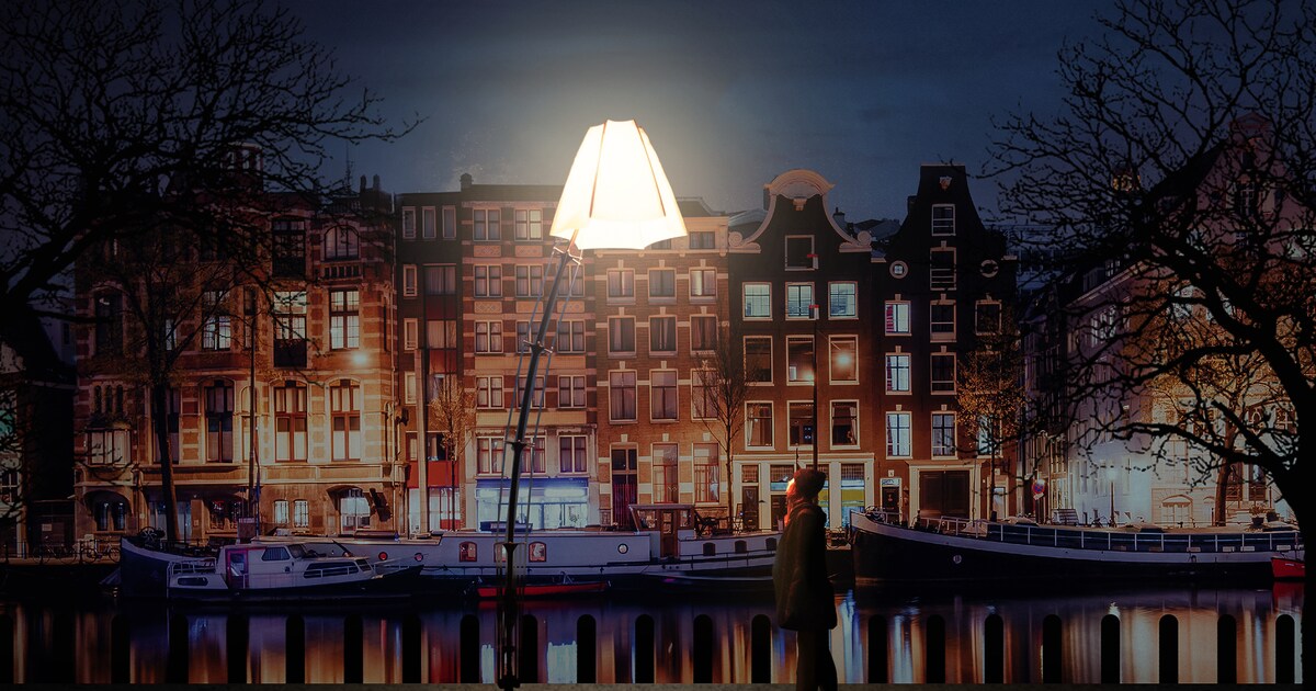 De sociale lampenkap Bloomlight oogt ‘als iemand die vriendelijk ...