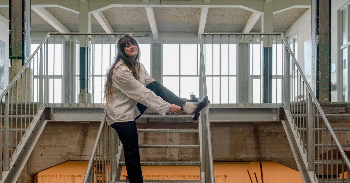 Bente Marijn Fokkens hangt liever niet de artiest uit op het podium ...