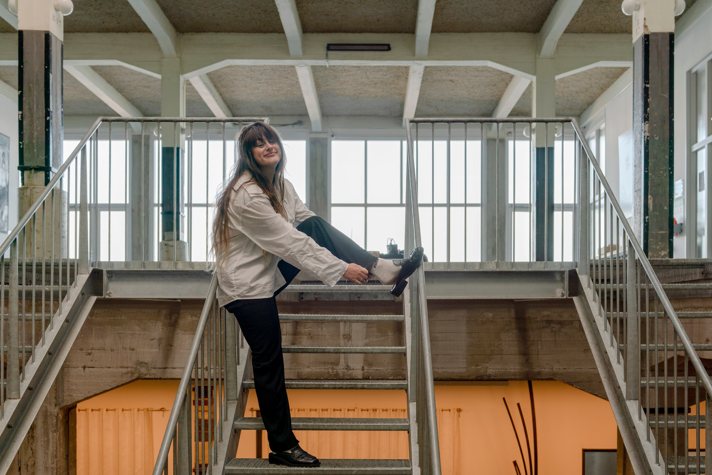 Bente Marijn Fokkens hangt liever niet de artiest uit op het podium ...