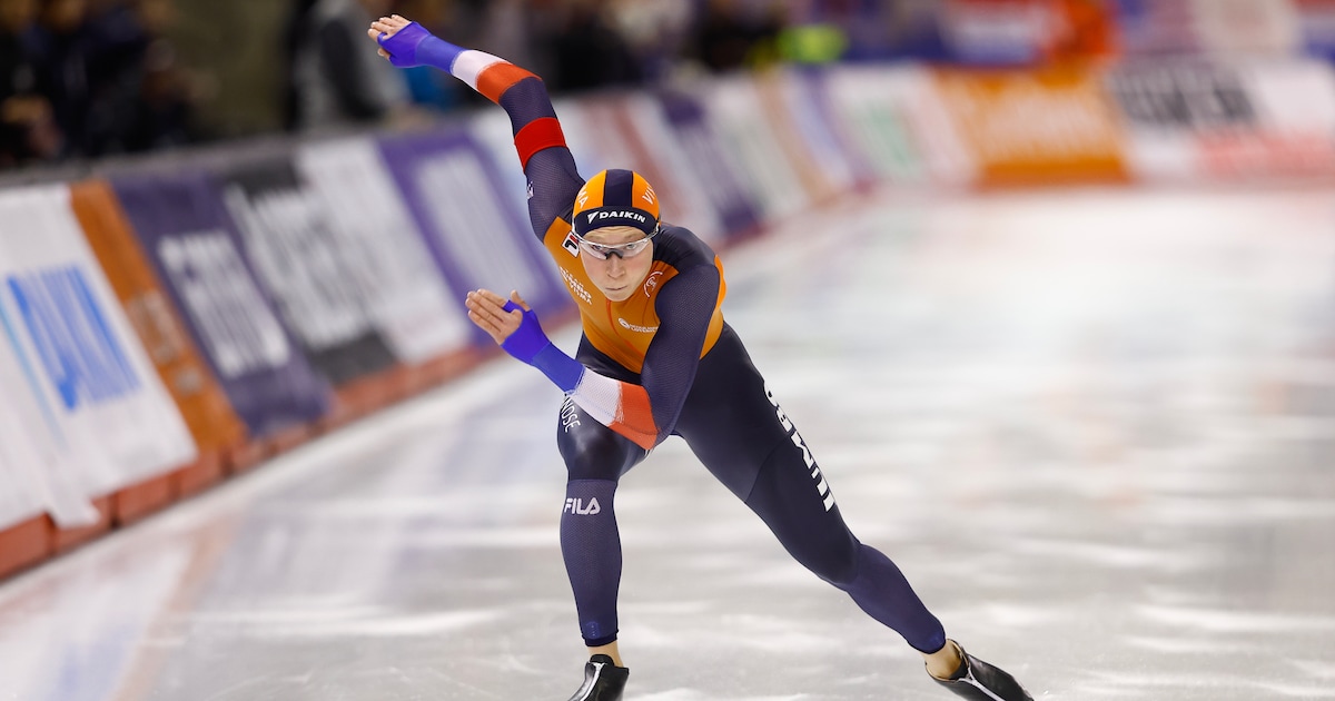 Op de eerste meters heeft een Nederlandse schaatser als Scheperkamp de ...