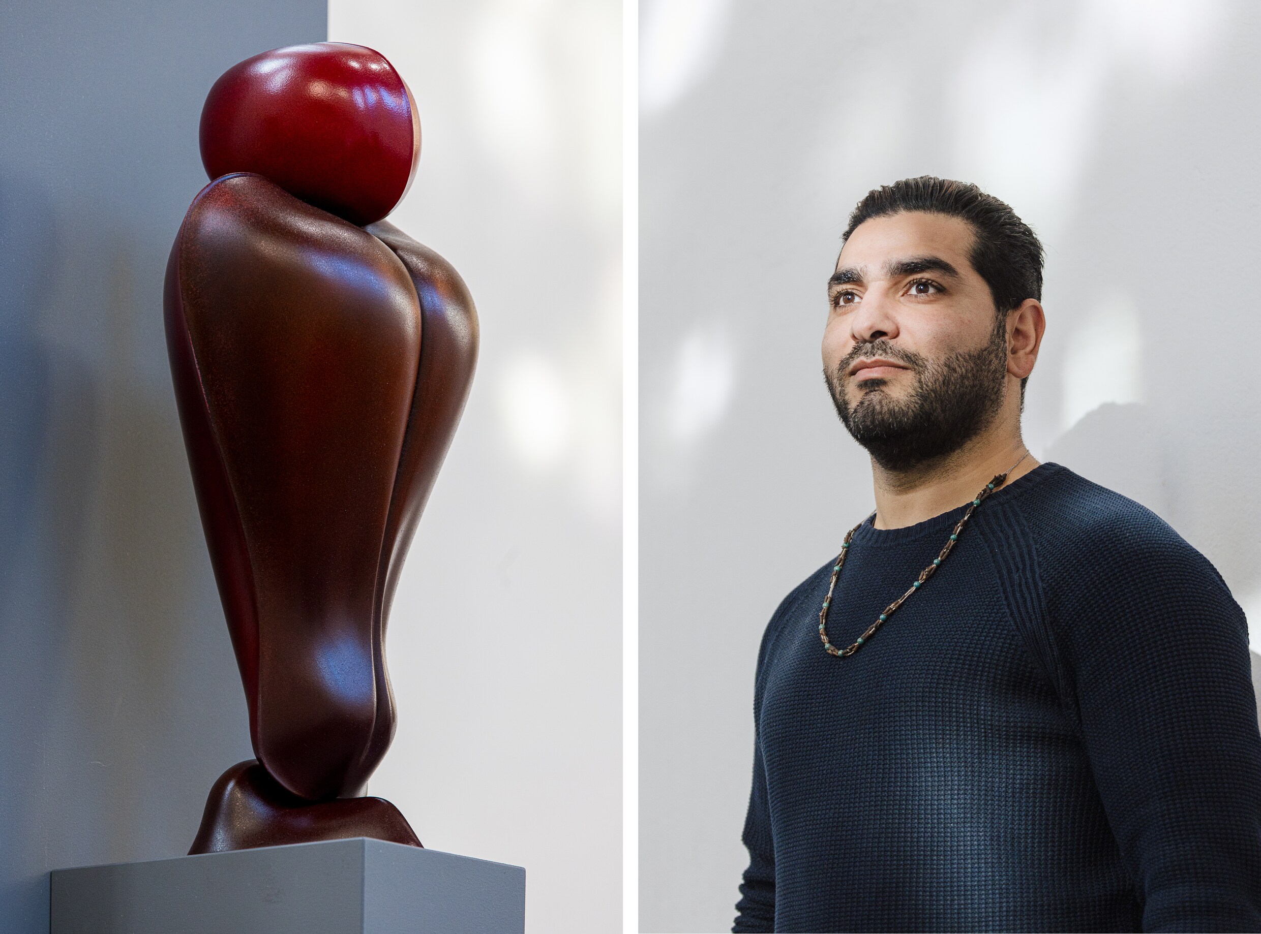 Hozan Zangana neemt geborgenheid als uitgangspunt voor zijn expositie ...