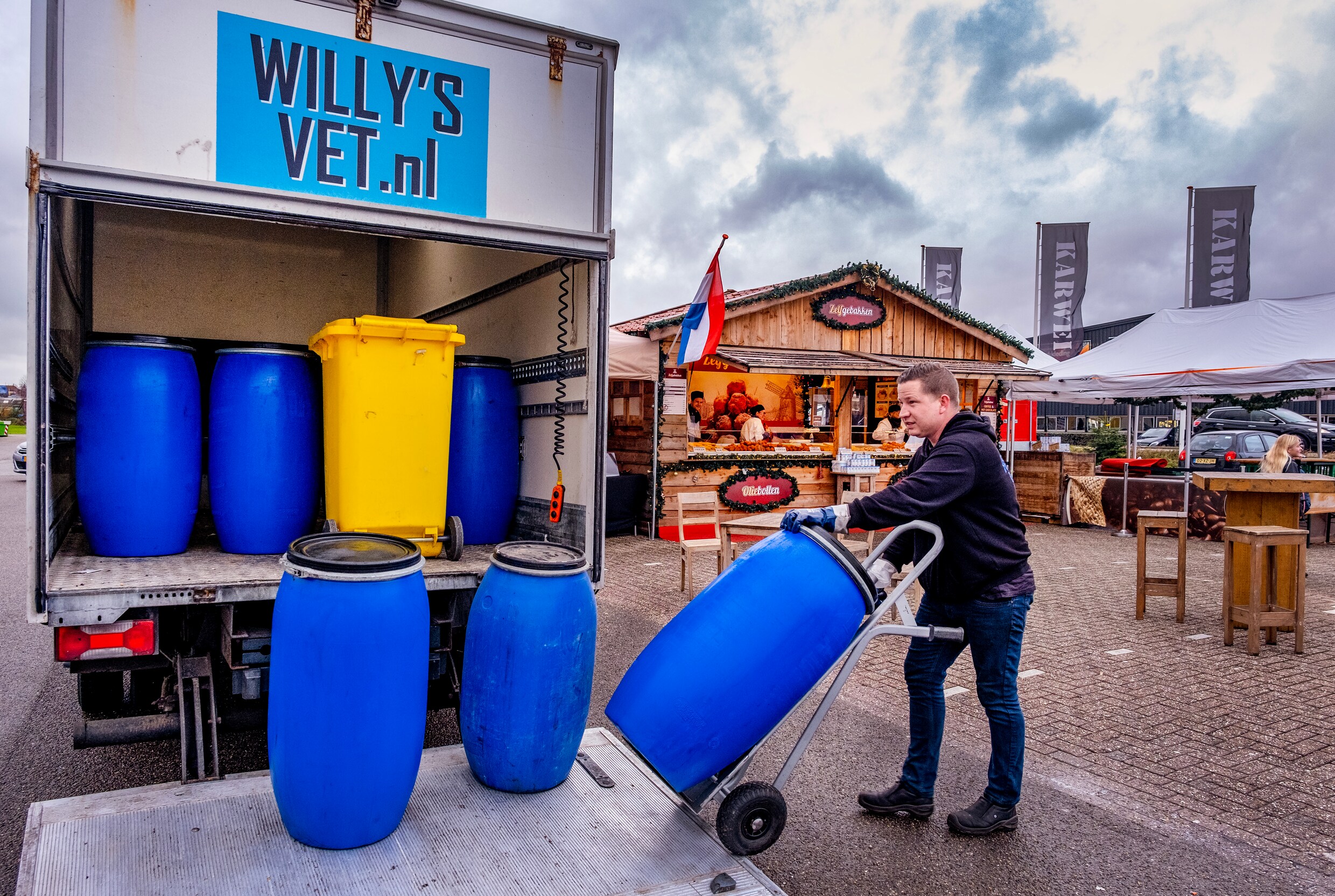 Willy’s Vet recyclet wekelijks 27 duizend kilo frituurvet en bedient ...
