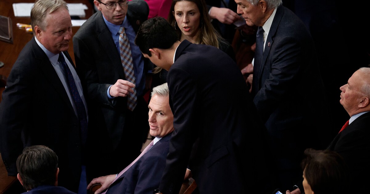 Onder Kevin McCarthy krijgt radicaal-rechts vrij spel in het Huis van Afgevaardigden, en de ...