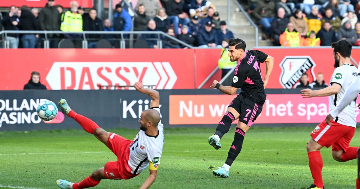 Jens Toornstra pijnigt oude liefde Feyenoord, maar treffer is niet genoeg voor Utrechtse zege ...