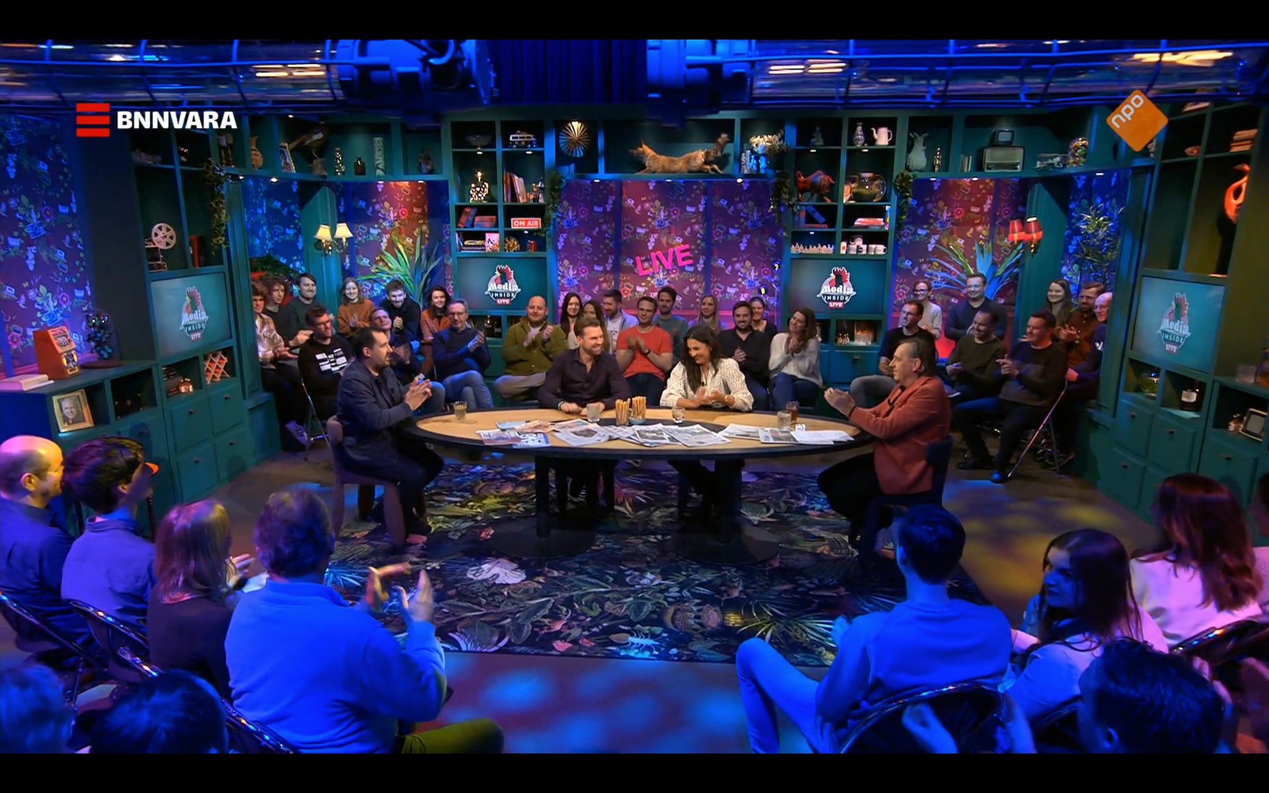 Er zijn weinig talkshows waarbij zoveel misgaat als bij Media Inside ...