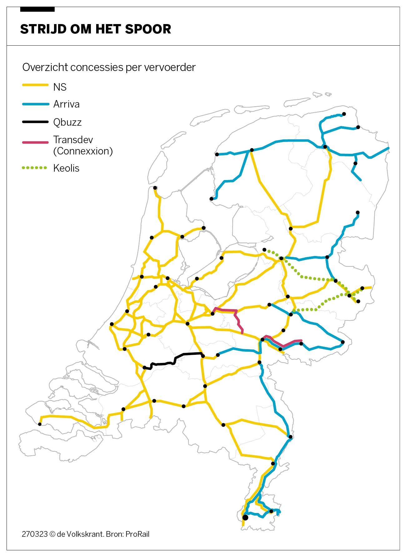 Arriva knaagt verder aan monopolie NS en wil 24 stoptreinen en 2 ...