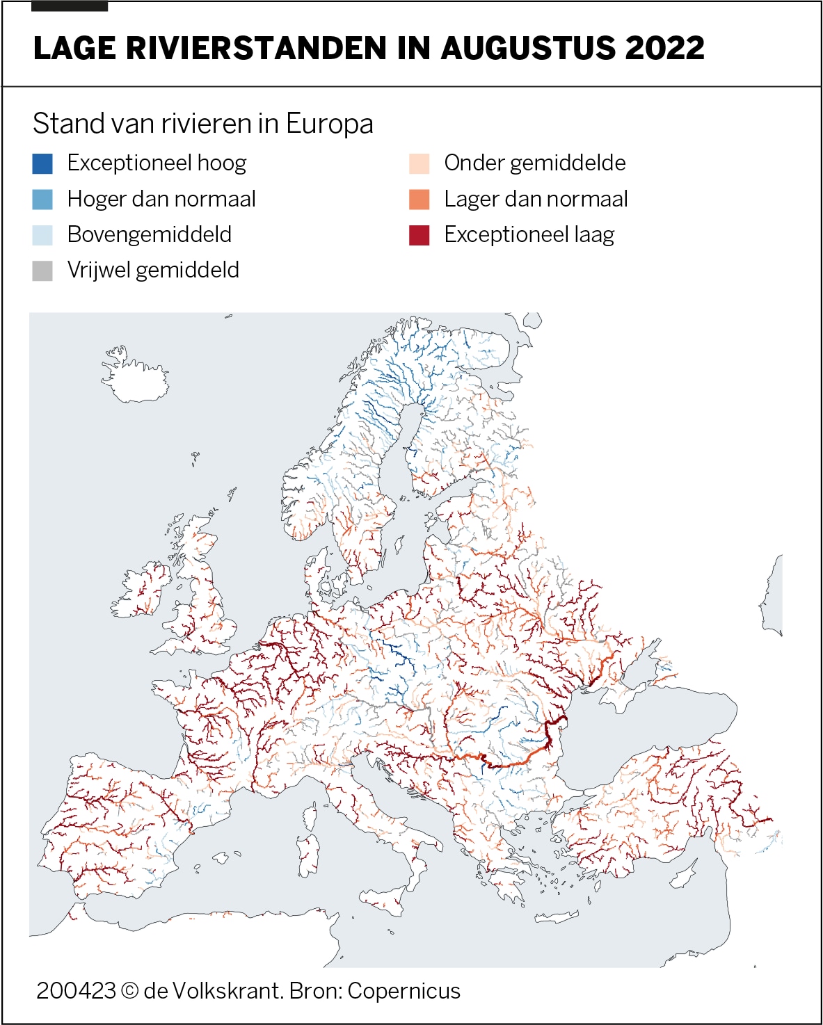 Snikhete zomers, verschuivende regenzones: Europa’s nieuwe klimaat in ...