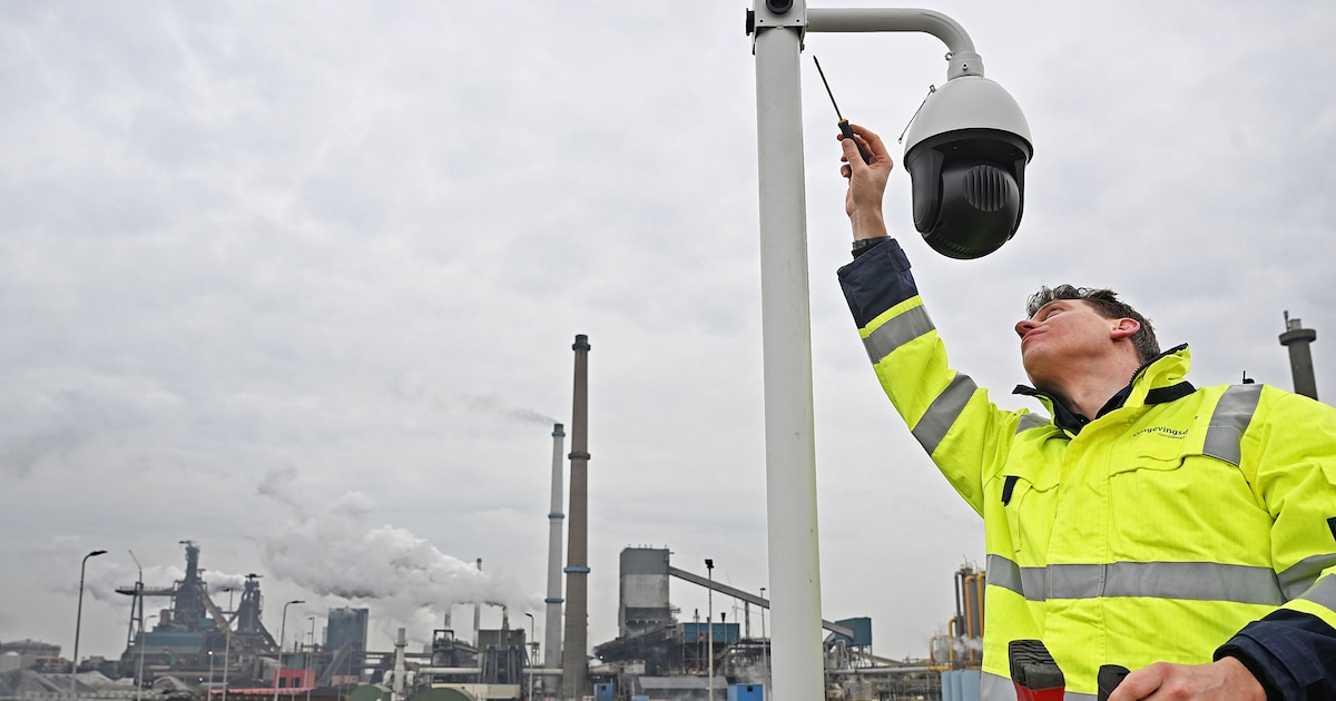 Omgevingsdienst mag de uitstoot van Tata Steel met een camera in de ...
