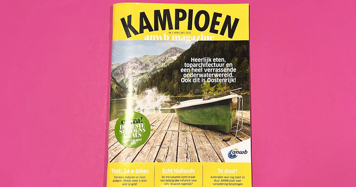 De Kampioen, het grootste tijdschrift van Nederland, weet wel raad met ...