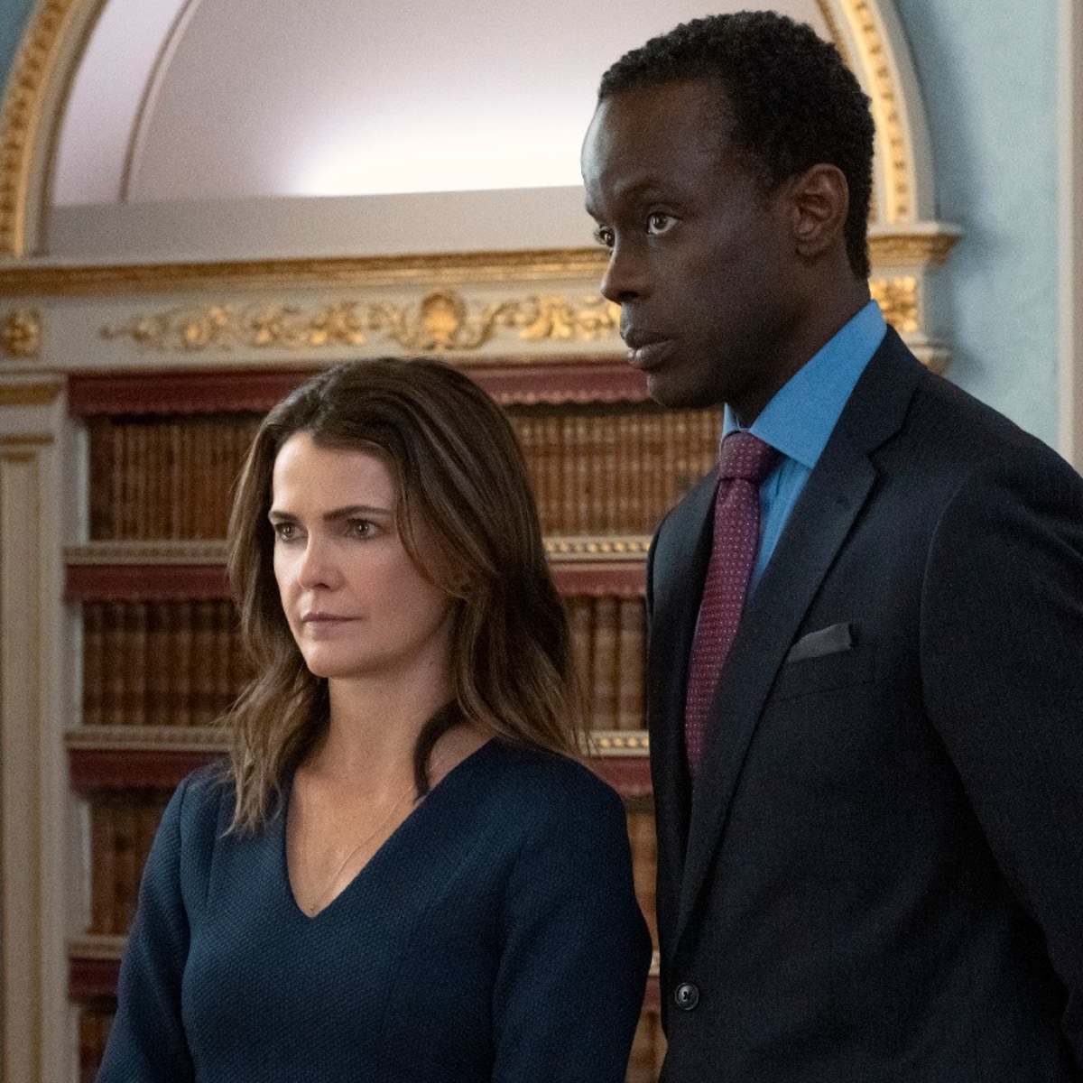 Keri Russell, Pilotin Der Americans Collins Stephen Hi Res Stock