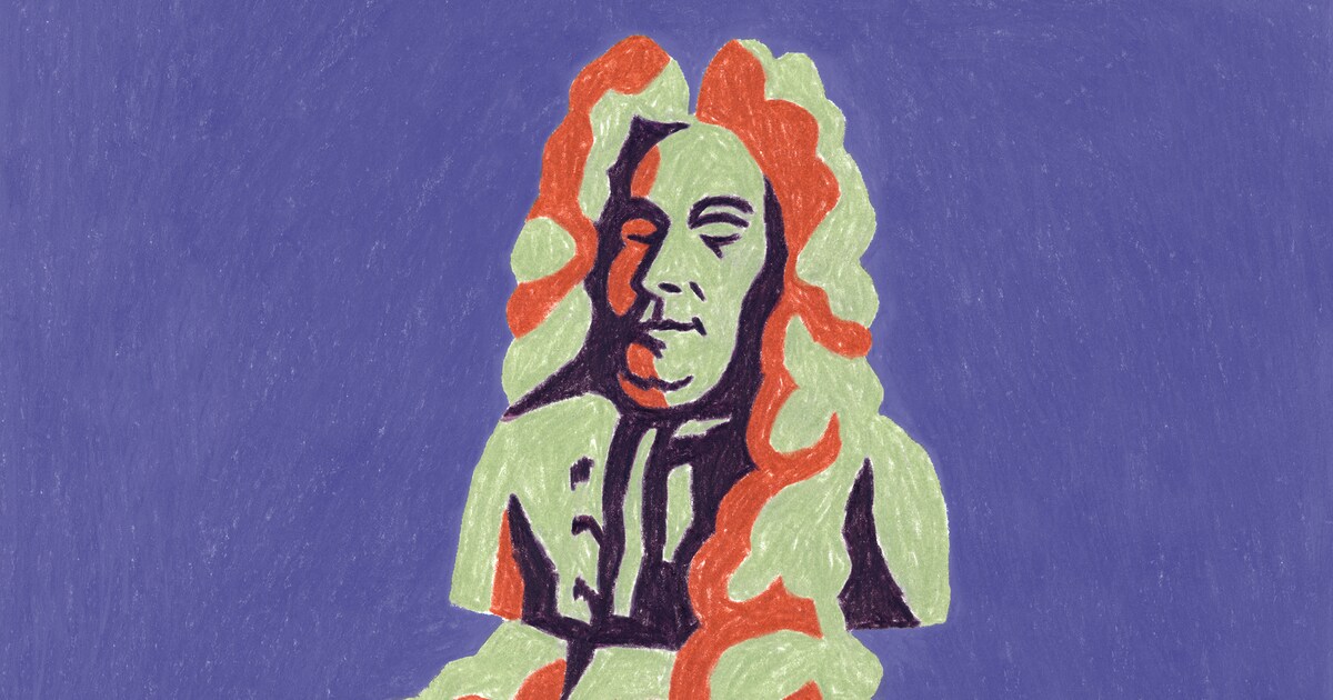 Händel, grootheid van de barok, en vooral in Engeland net zo beroemd ...