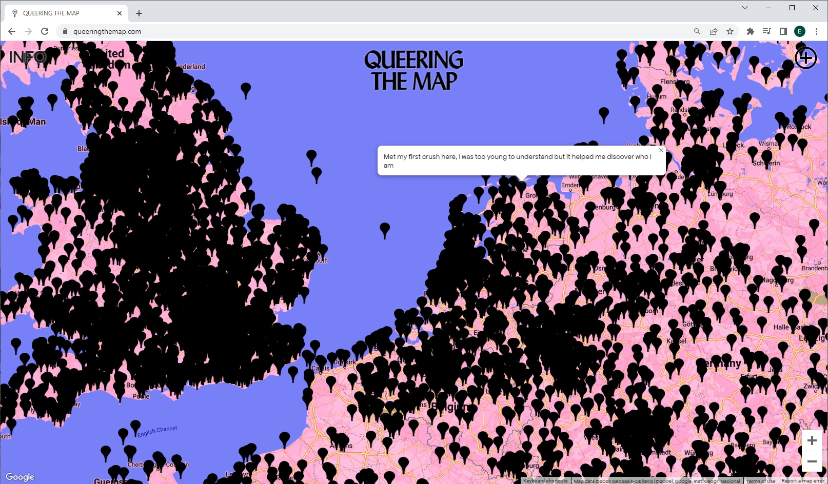 Lucas LaRochelle ontwierp een online lhbti-wereldkaart waarop bijna een ...