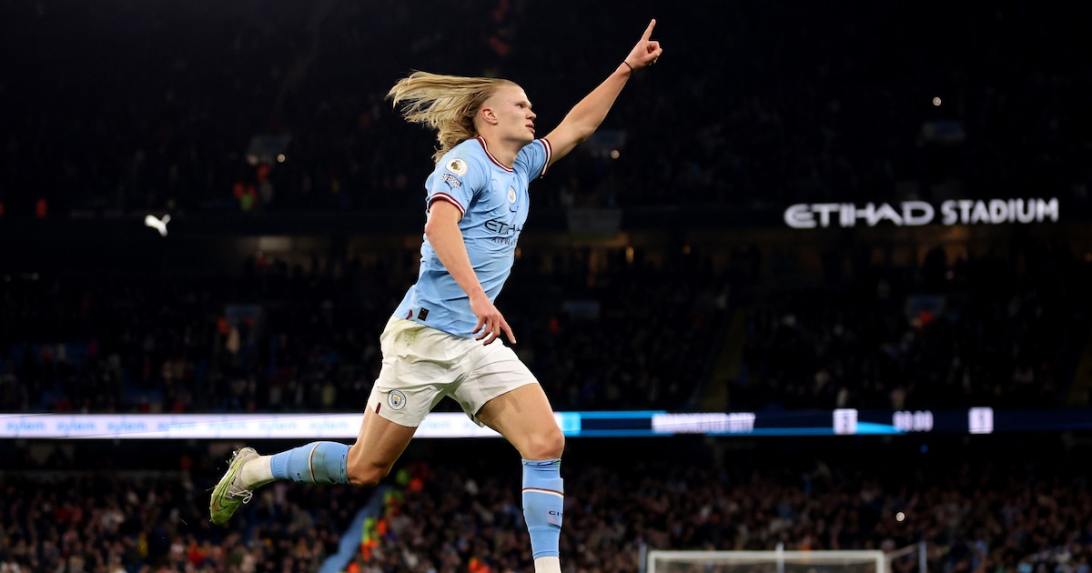 Niks geen viking of doelpuntenmachine, maar heel gewoon Erling Haaland ...