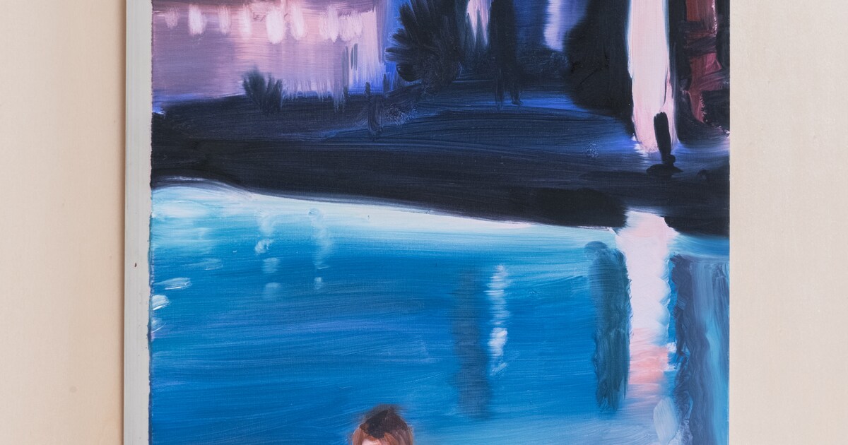 Een paar keer wiebelen met haar kwast en Caroline Walker heeft het voor ...