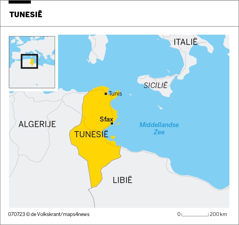 Spanningen rondom migratie in Tunesië houden aan: zeker vijfhonderd ...