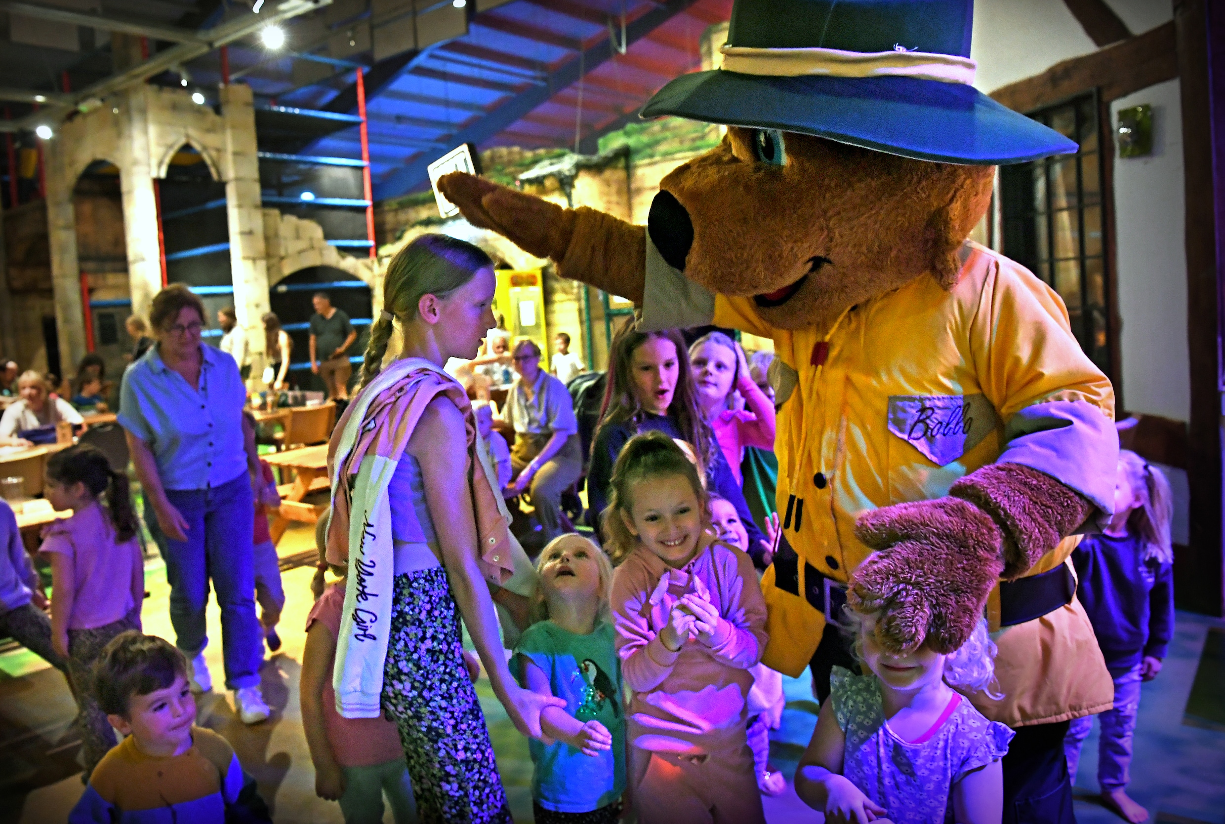 De altijd vriendelijke en knuffelige Bollo zorgt ervoor dat kinderen ...