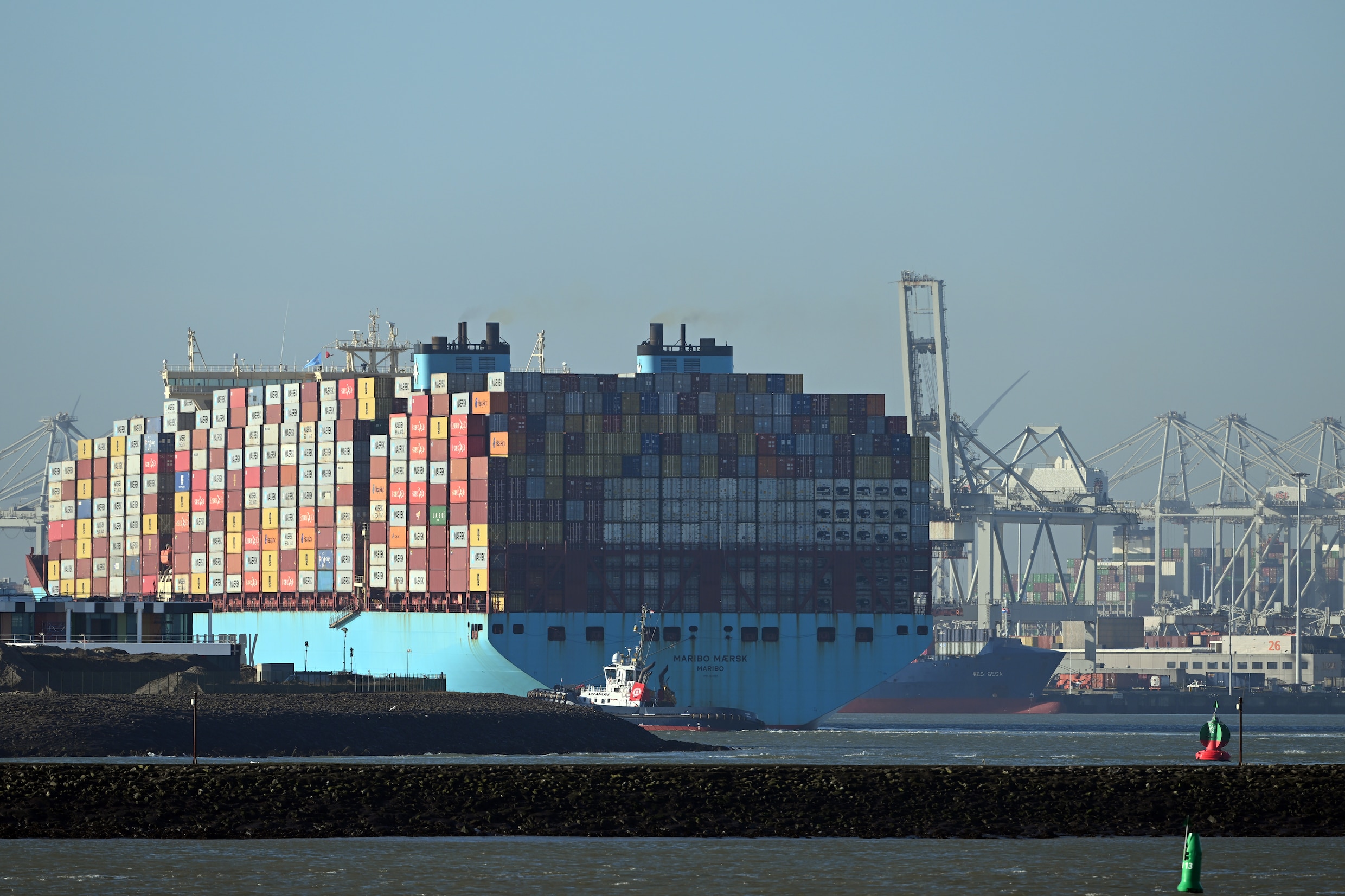 Reder Maersk ziet nog meer krimp geplaagd containervervoer | de Volkskrant