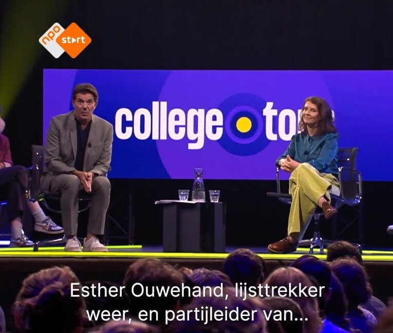 Pas na ‘College Tour’ met Esther Ouwehand vielen er wat lijken uit de ...