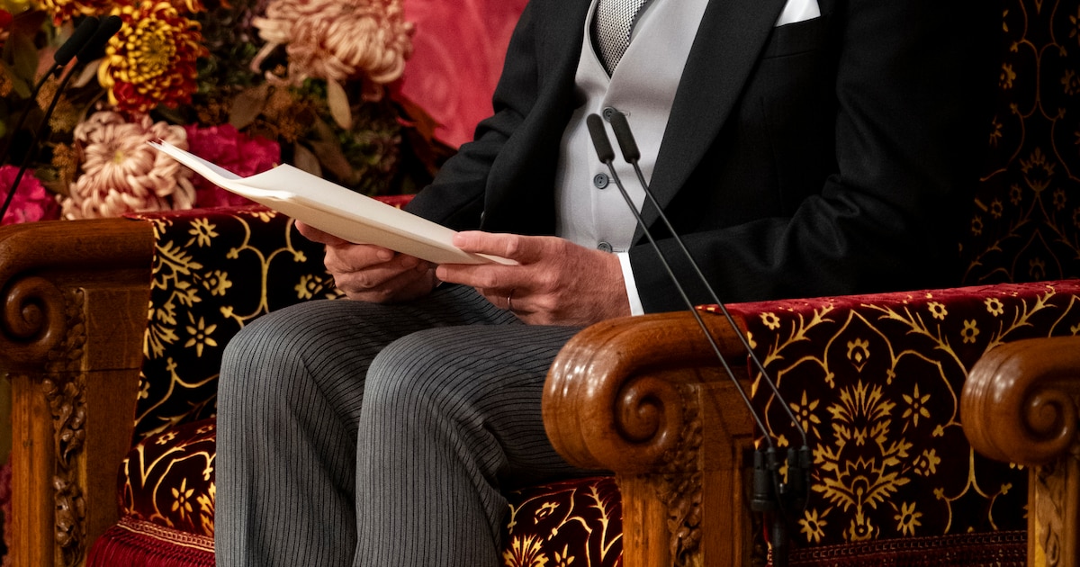 Troonrede in teken van verkiezingen en bestaanszekerheid terwijl ...