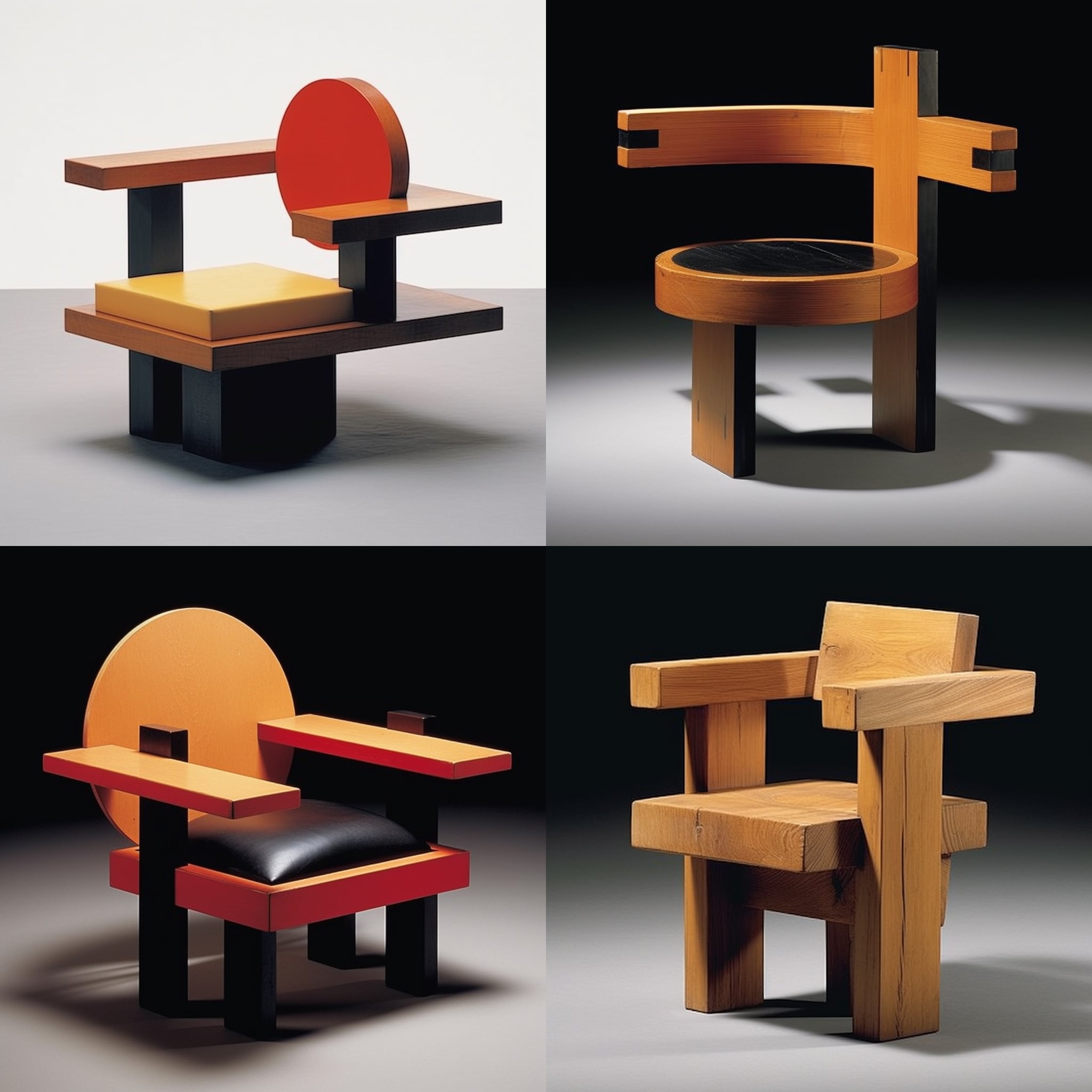 Ontwerpen in de stijl van Rietveld, maar dan met AI: komt die stoel eigenlijk een béétje in de ...