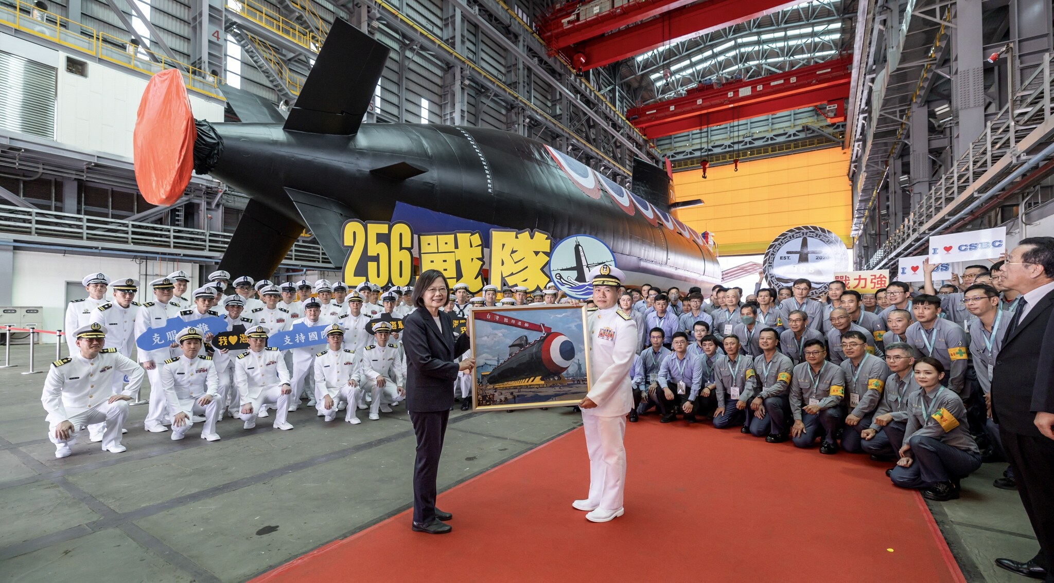 Met peperdure onderzeeër hoopt Taiwan een vuist te kunnen maken tegen ...