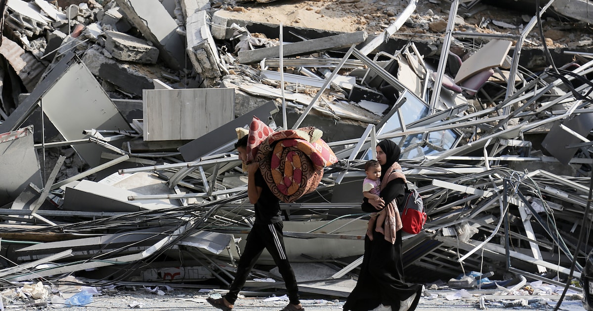 Palestijnen in Gaza weten niet of ze moeten blijven of vluchten: het is ...