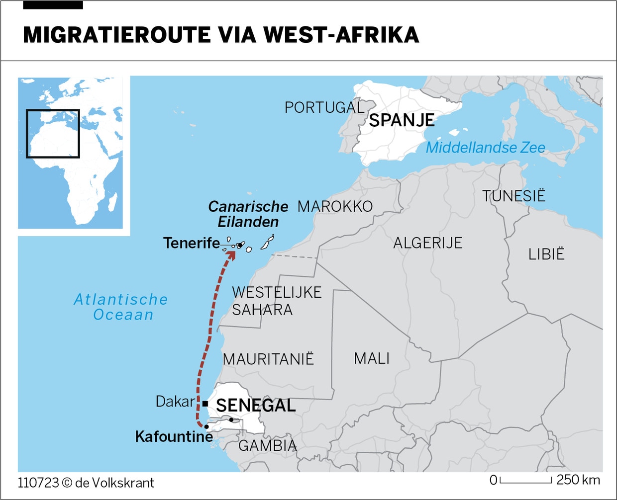 Meer dan duizend migranten arriveren zaterdag op de Canarische Eilanden ...