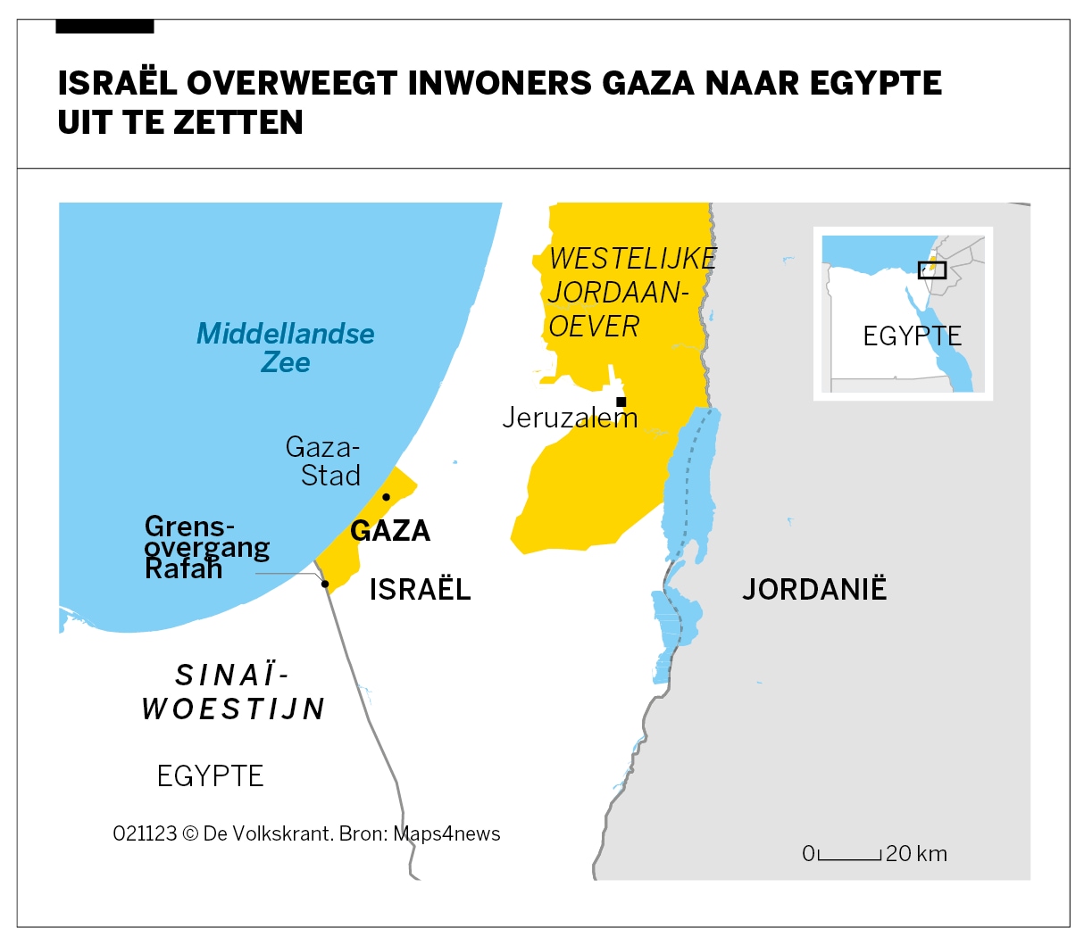 Gelekt beleidsstuk van Israëlisch ministerie stuurt aan op etnische ...