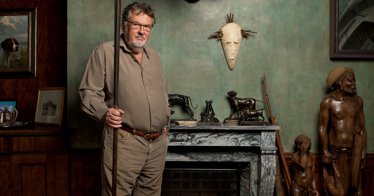 Met zijn eigen museum voelde miljardair Hans Melchers (1938-2023) zich ...