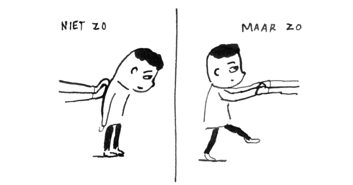 Je kind aanmoedigen zonder te pushen: hoe doe je dat? | de Volkskrant