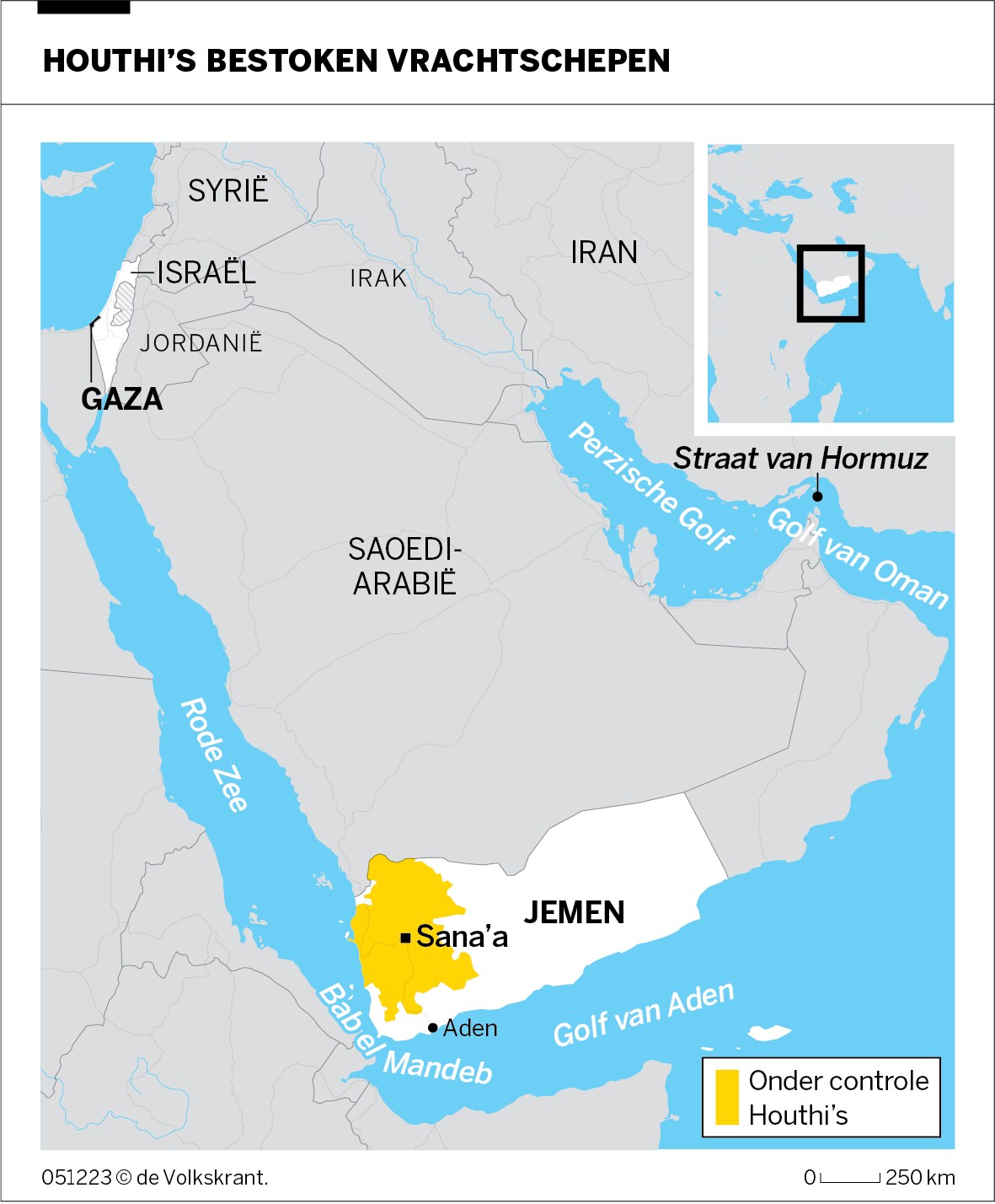 Met aanvallen in de Rode Zee kunnen Houthi’s een van de belangrijkste ...