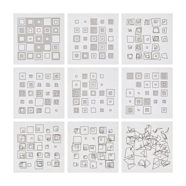 Vera Molnár, ‘grande dame van de digitale kunst’, koppelde de willekeur ...